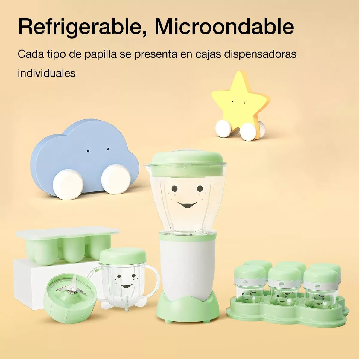 Baby Bullet Procesador De Alimentos para Bebé Papillas – Mon Petit Bebe ...