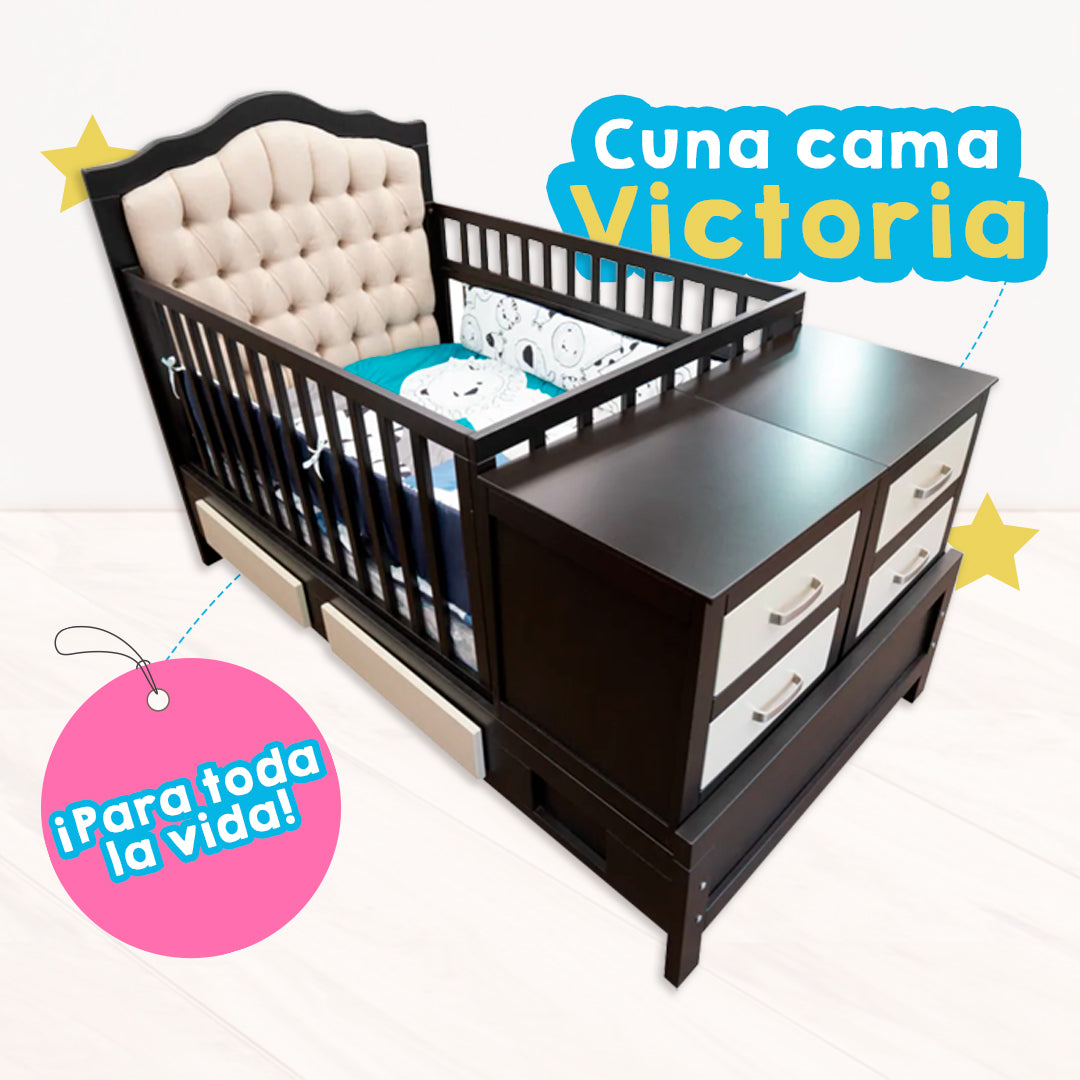Cuna Cama Victoria Con Cajones – Mon Petit Bebe Store